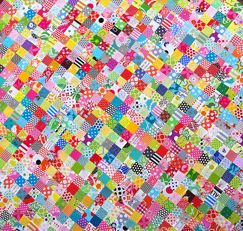 Red Pepper Quilts: Postage Stamp Quilt Part 2