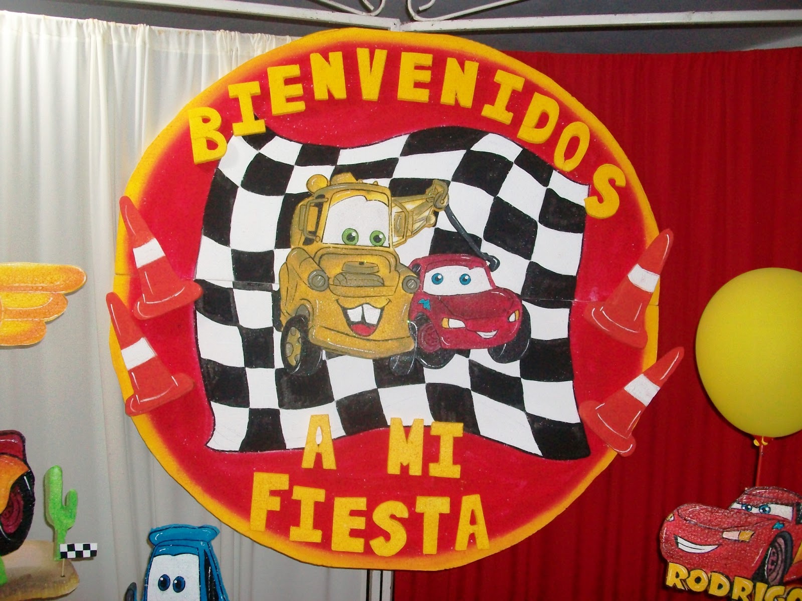 Fiestas Deco Mania Fiesta De Cumpleaños Cars