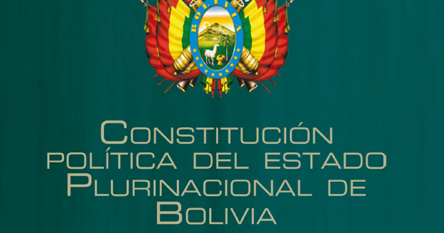LATIN IURIS: CONSTITUCIÓN POLÍTICA DEL ESTADO PLURINACIONAL DE BOLIVIA