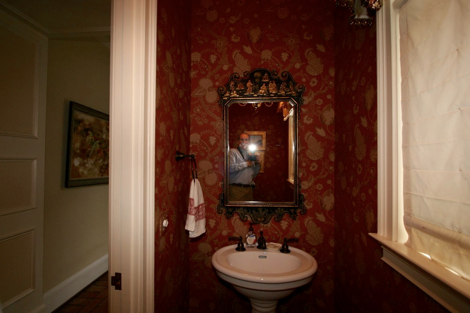 BEFORE AND AFTER POWDER ROOM AND FOYER - design indulgence