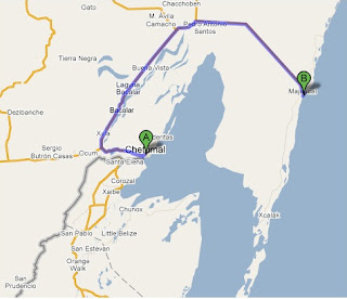 Gobierno de Unidad y Compromiso: Mapa Mahahual