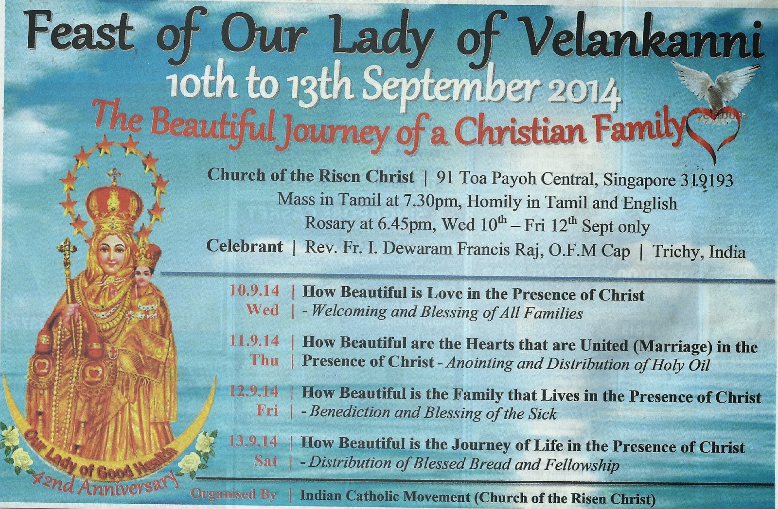 Faithful Resources for all Christian: Feast of Our Lady of Velankanni ...