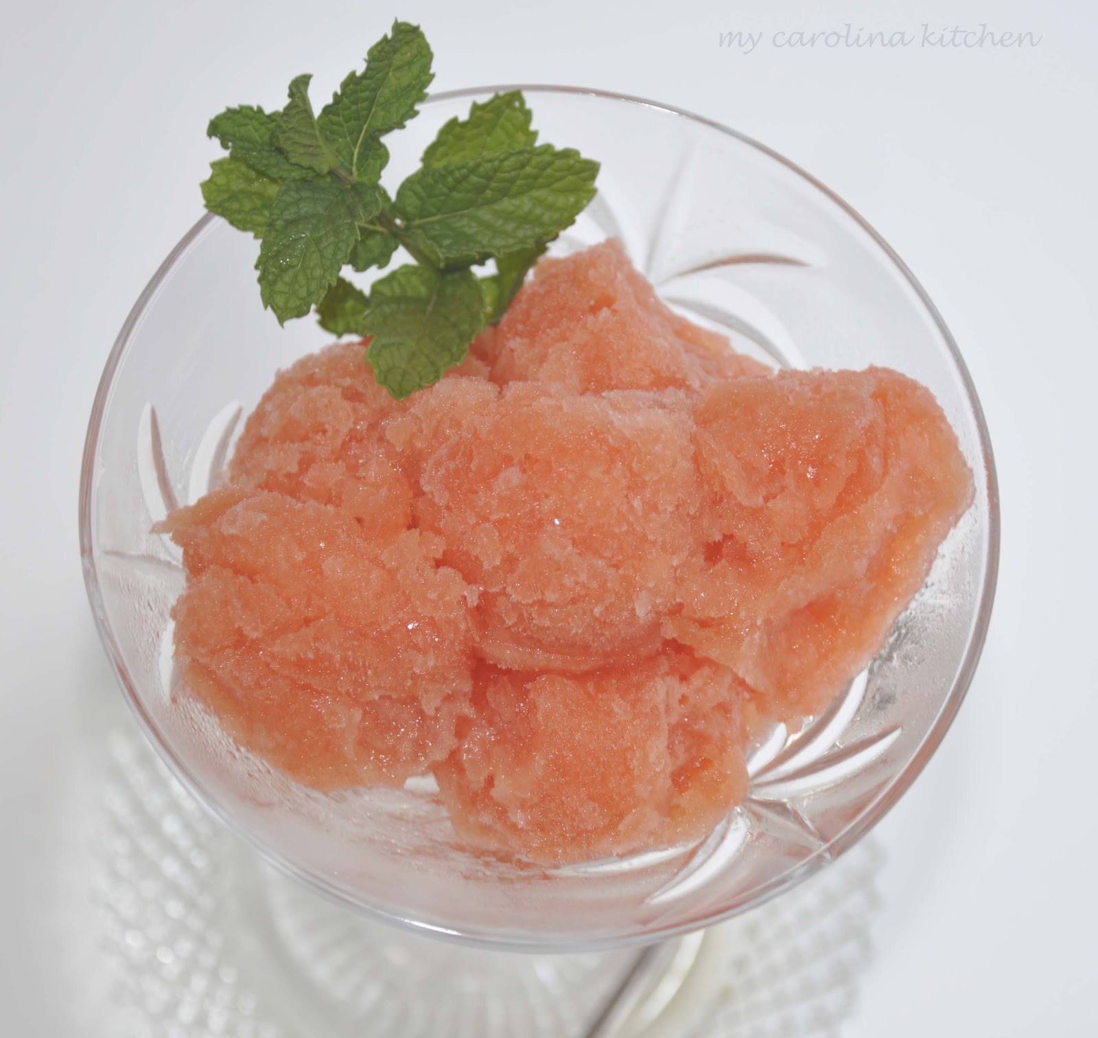My Carolina Kitchen: Granita – a flavorful Italian icy dessert made ...