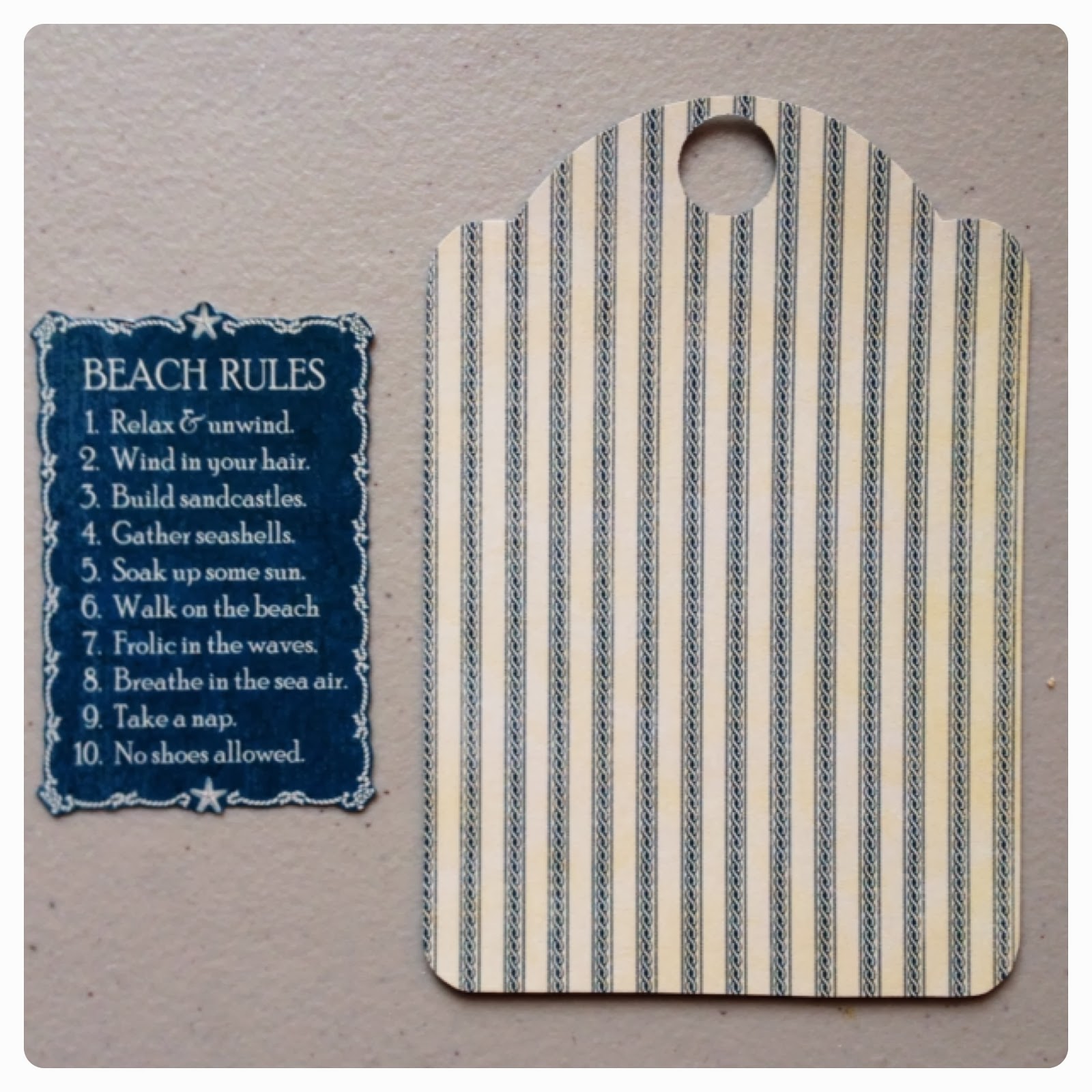 Paperiah: Graphic 45 By The Sea Tag Tutorial