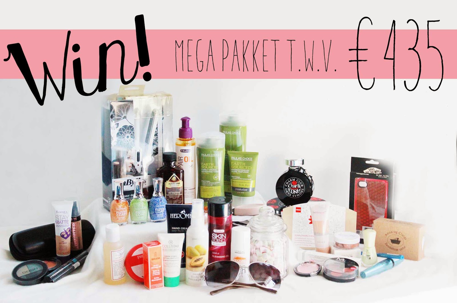 Winactie | Mega Pakket t.w.v. €435! - The Budget Life | Blog over geld ...