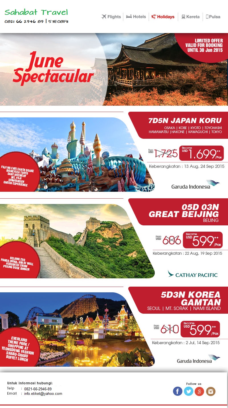 sahabat-travel.info: Paket WISATA