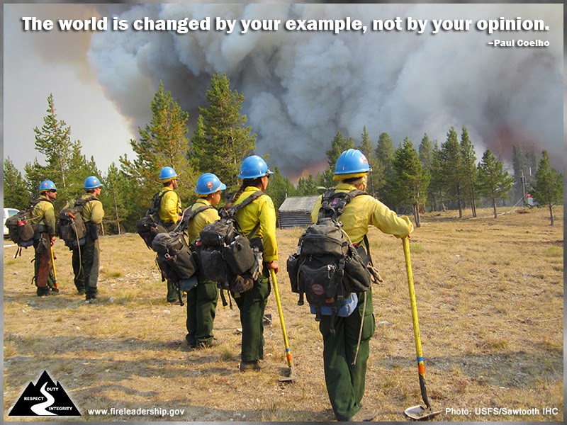 Wildland Fire Leadership: Food for Thought - Leading by Example