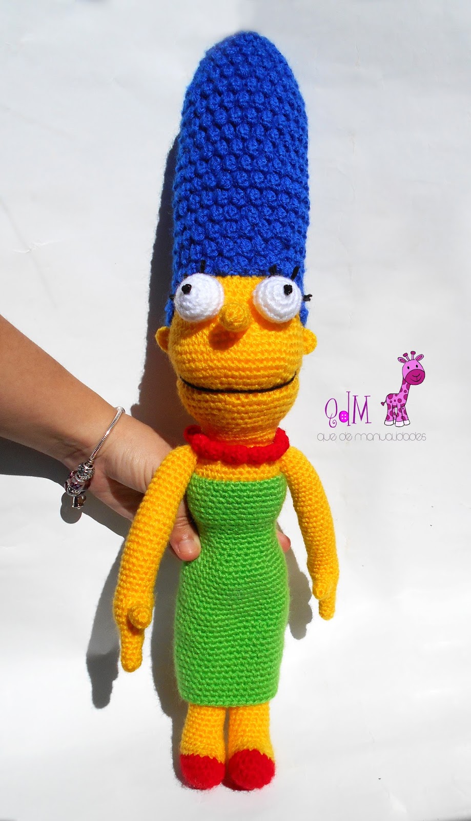 Marge Simpson versión amigurumi! | Que de manualidades