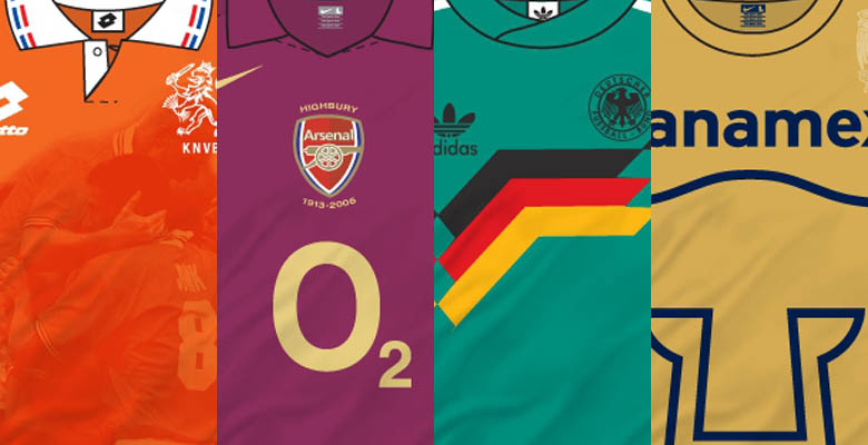 The 50 Best Football Kits Ever: 50 - 41 - Footy Headlines