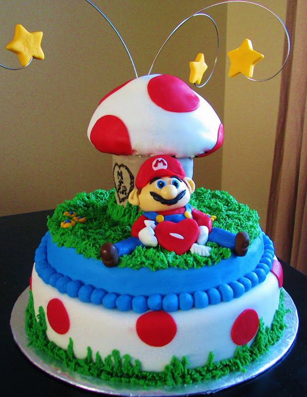Bliss Cakes of London: Mario loves Princess Peach