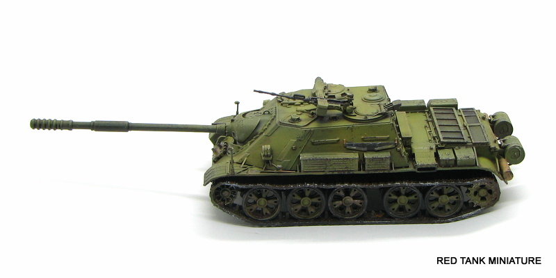 Gulumik Military Models: SU-122L (Object 620) #4 1/72 RED TANK MINIATURE