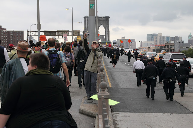 Judge, Jury, and Exhibitioner: #OccupyWallSt Brooklyn Bridge March