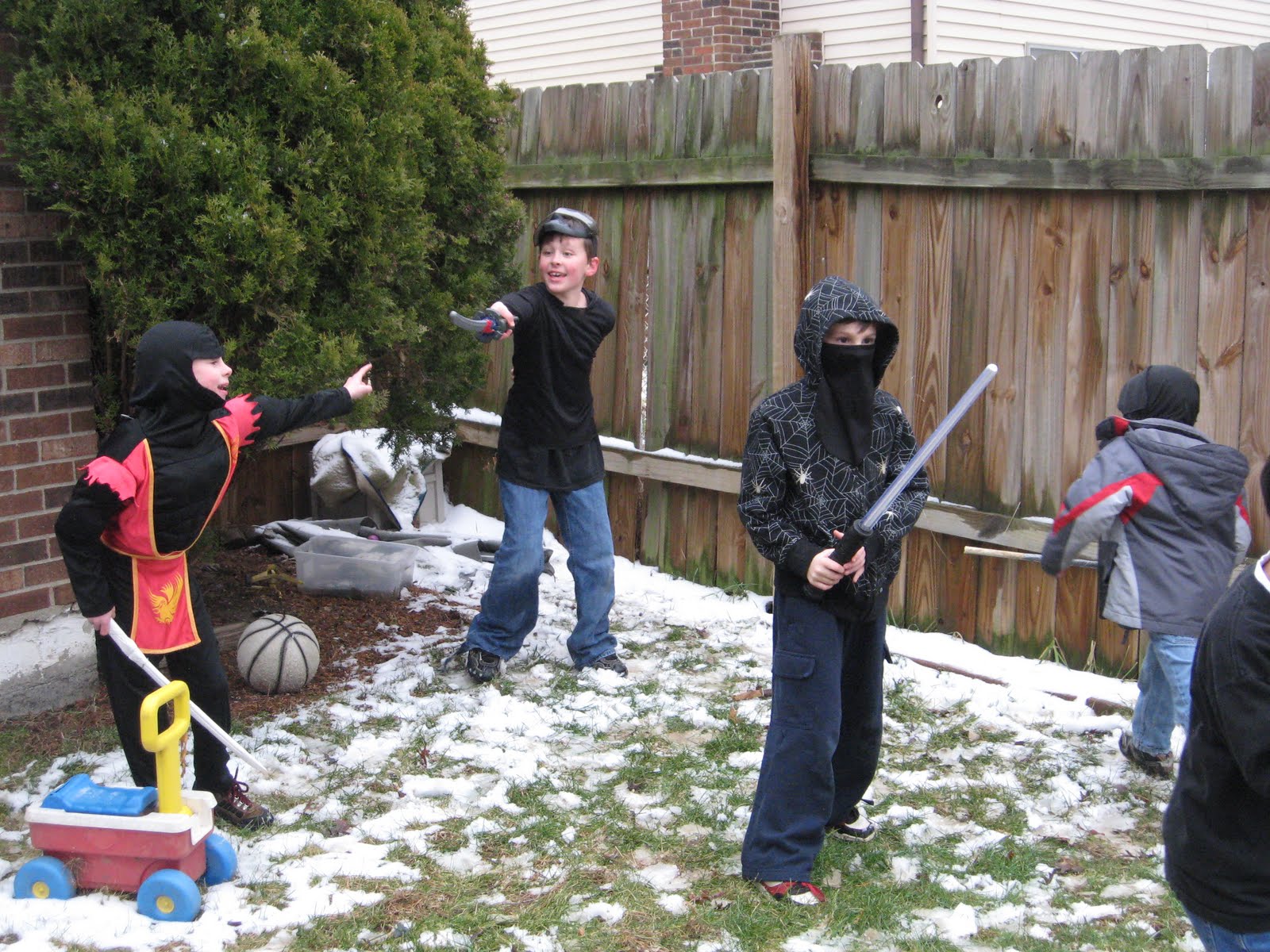 Dispatches from the Crazy Train: The Ninja Army Descends.....