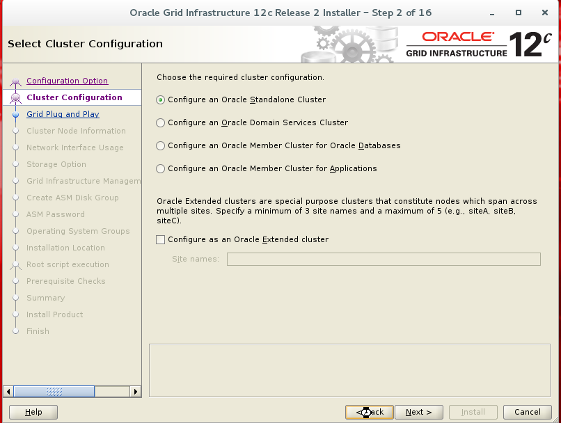 Step by Step Oracle RAC 12c Release 2 (12c R2) installation on Oracle ...