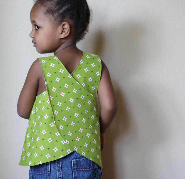 Crossover Pinafore Pattern