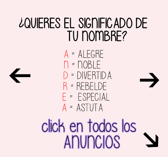 Frases De Amor.: DESCUBRE EL SIGNIFICADO DE TU NOMBRE.