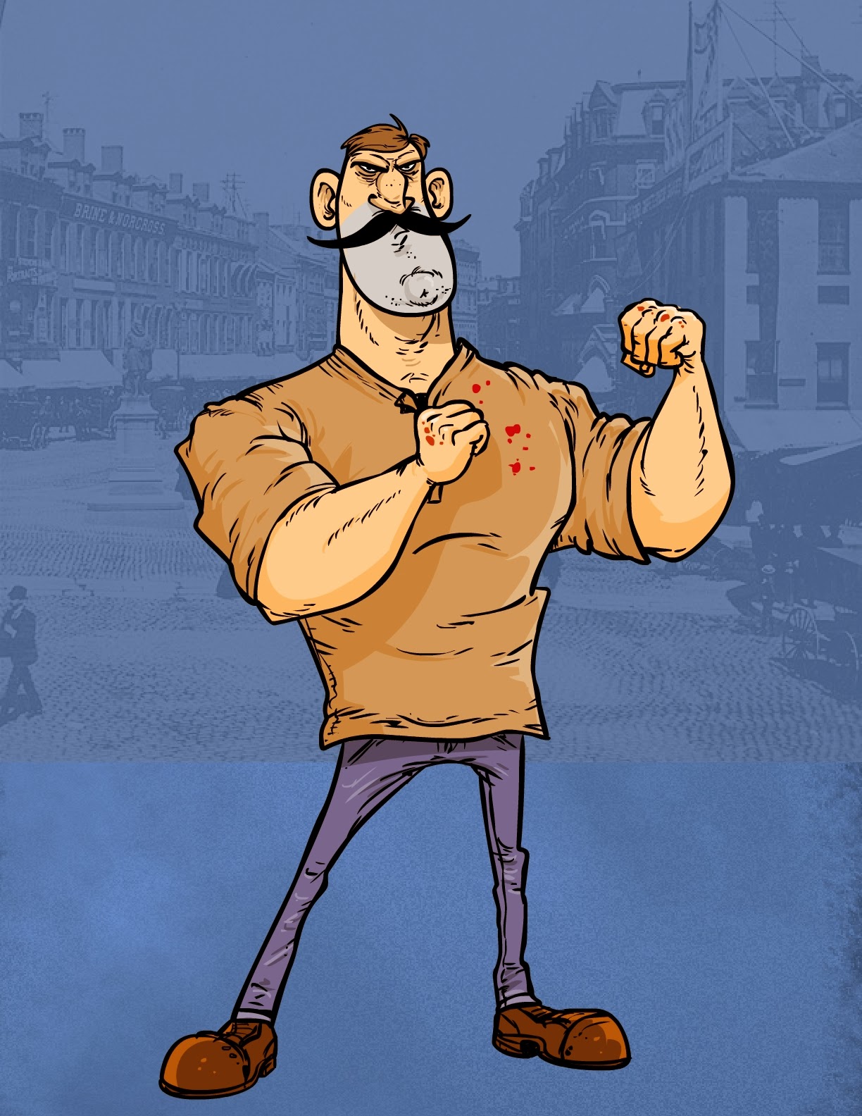 Joe Corrao * 4 Eyed Animation: John L. Sullivan; Boston Strong Boy