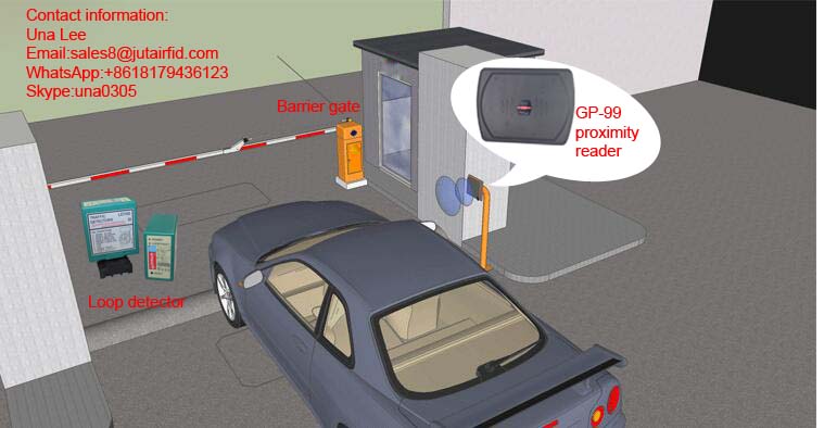 Long Range RFID Reader (Reading EM Proximity Card)