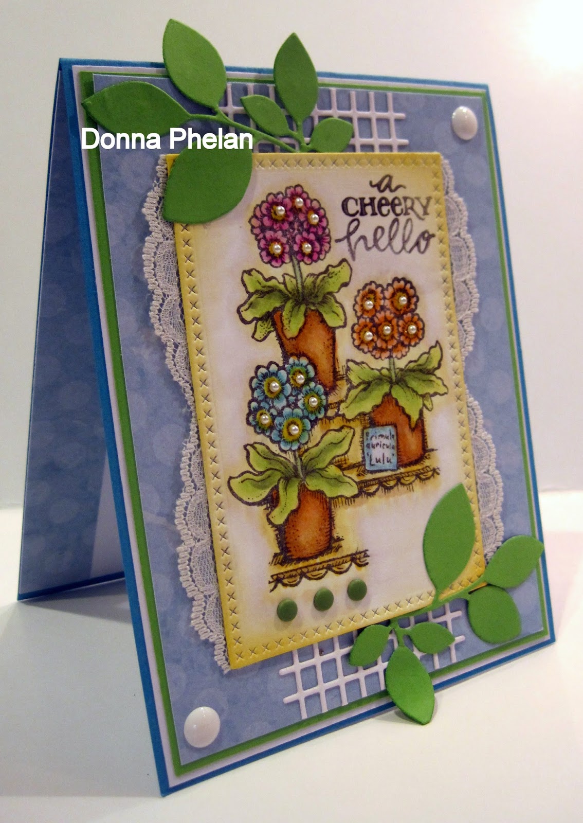 Crafting By The Beach: A Cheery Hello