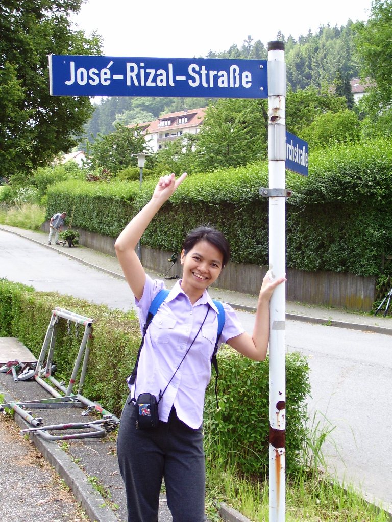 Adventures in Life: Me and Dr. Jose Rizal in Wilhemsfeld, Germany