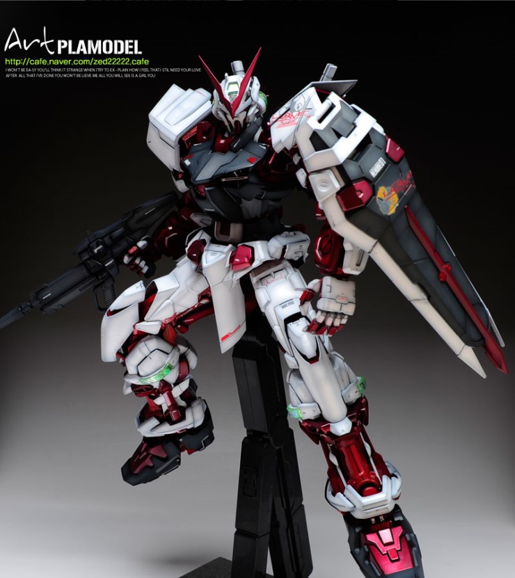 GUNDAM GUY: PG 1/60 Astray Red Frame - Painted Build