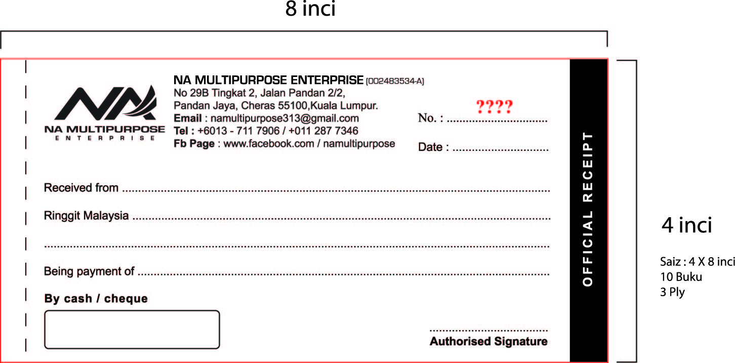 UNIFORM READYSTOK - 011-219 10297: BUKU RESIT
