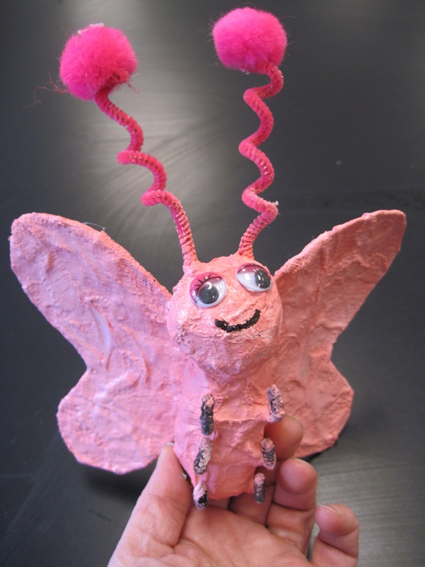 There's a Dragon in my Art Room: Funky Finger Puppets with plaster bandage