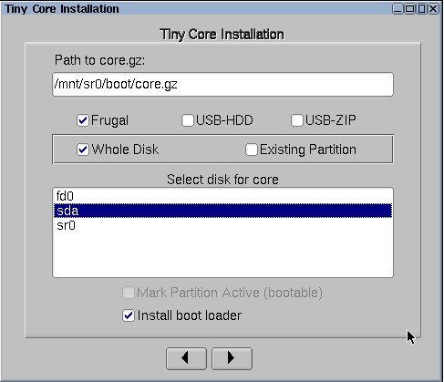 Tiny Core - 很小的Linux