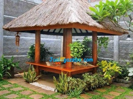 Cara Membuat Atap Rumbia