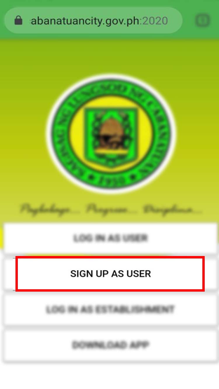 MyCabanatuan QR Code Registration