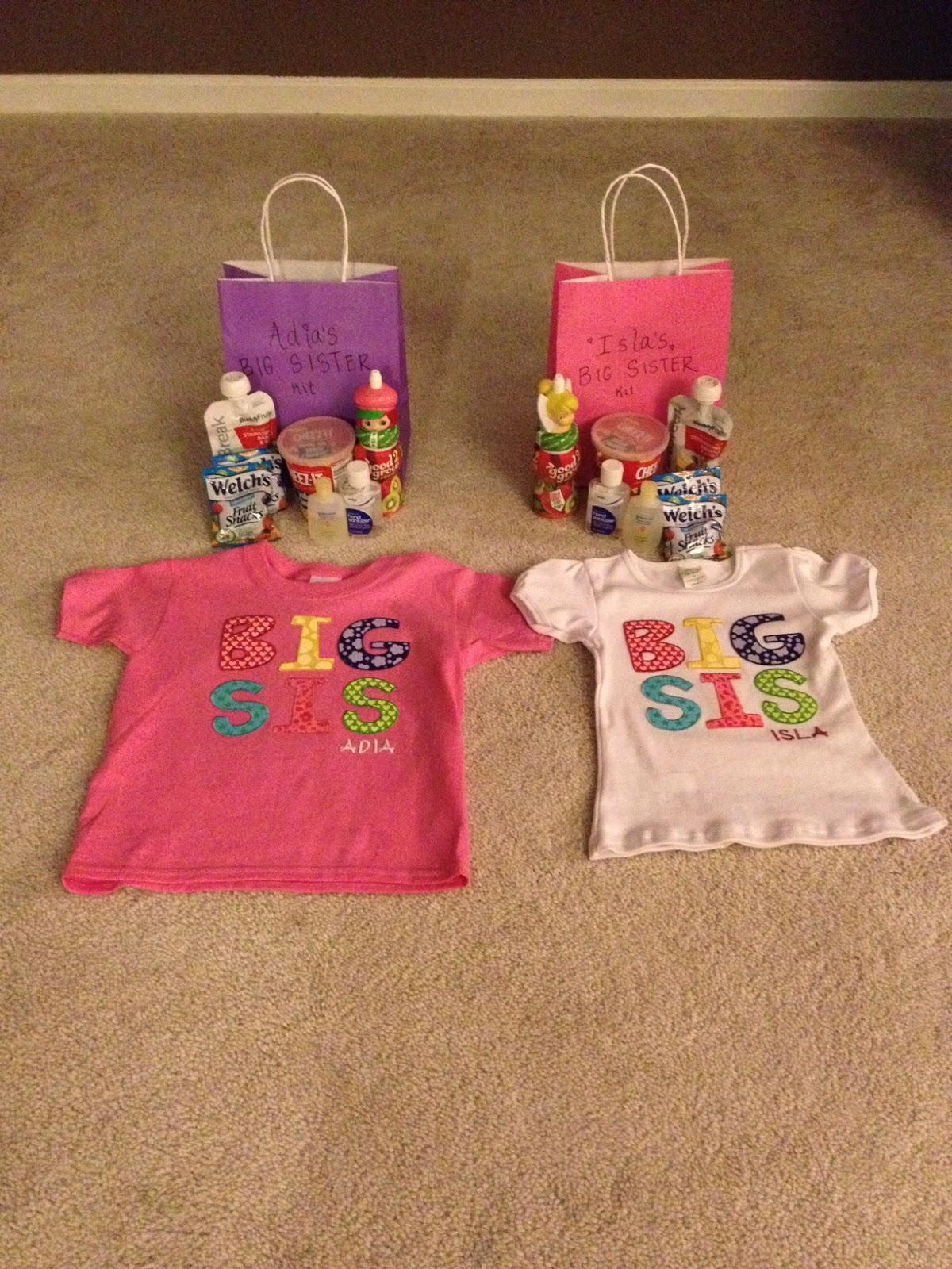 The Wilcox's: Big Sister/Big Brother Kits