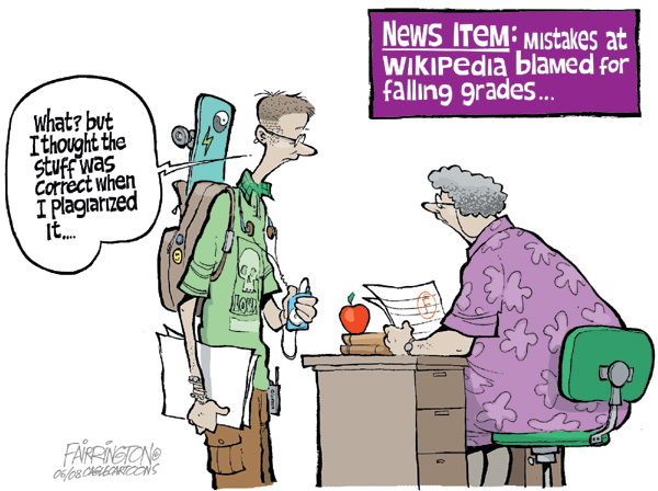 Cave Reading: Plagiarism Cartoons