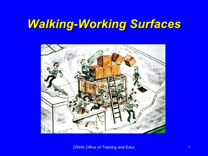 Residential Construction Employers Council: Walking- Working Surfaces