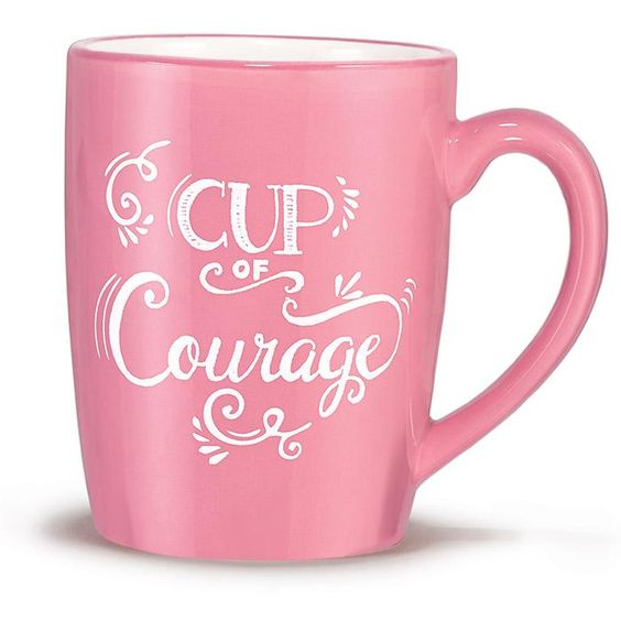 Share a cup of courage with the Avon Breast Cancer Crusade Courage Mug ...