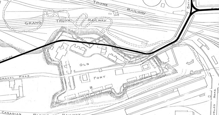 Fort York and Garrison Common Maps: 1921 Toronto Harbour Commission ...