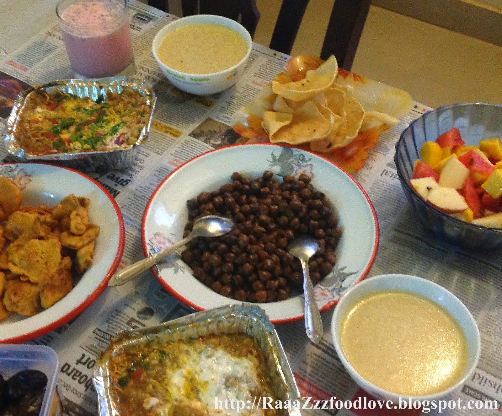 The Recipes of India: An Iftar Menu at my home - 2014