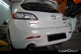 SUPERCIRCUIT Exhaust Pro Shop: Mazda3 MPS Turbo Downpipe