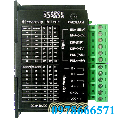 TB6600 DRIVER ĐIỀU KHIỂN ĐỘNG CƠ BƯỚC - Linh Kiện 79