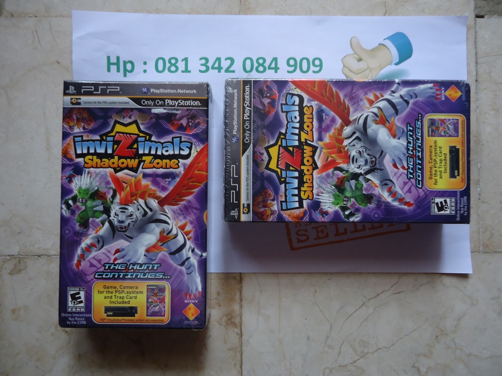 #A Kamera PSP Bundle Invizimals Shadow Zone - Obral PSP Second