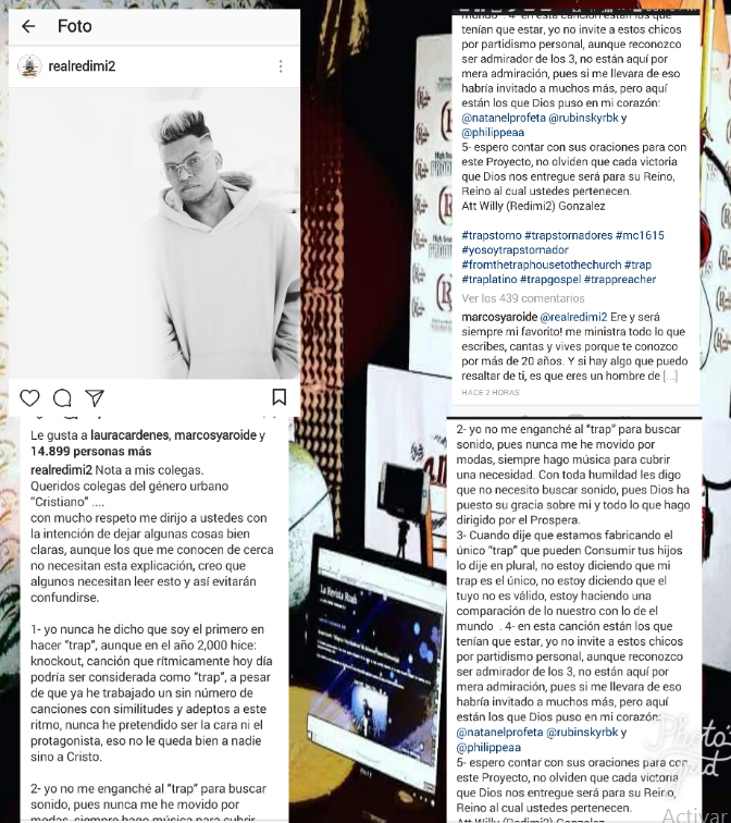 La Revista Ruah : Redimi2 reprende a sus colegas y deja claro el ...