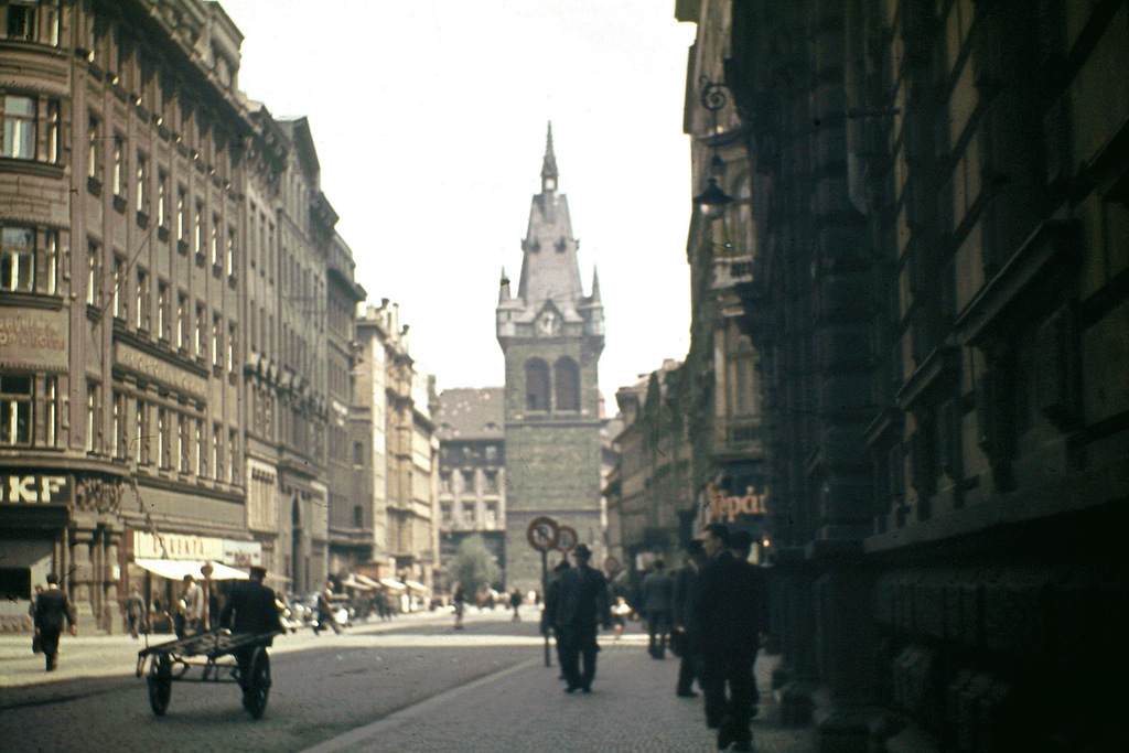 Wonderful Color Photos of Prague in 1946 ~ Vintage Everyday