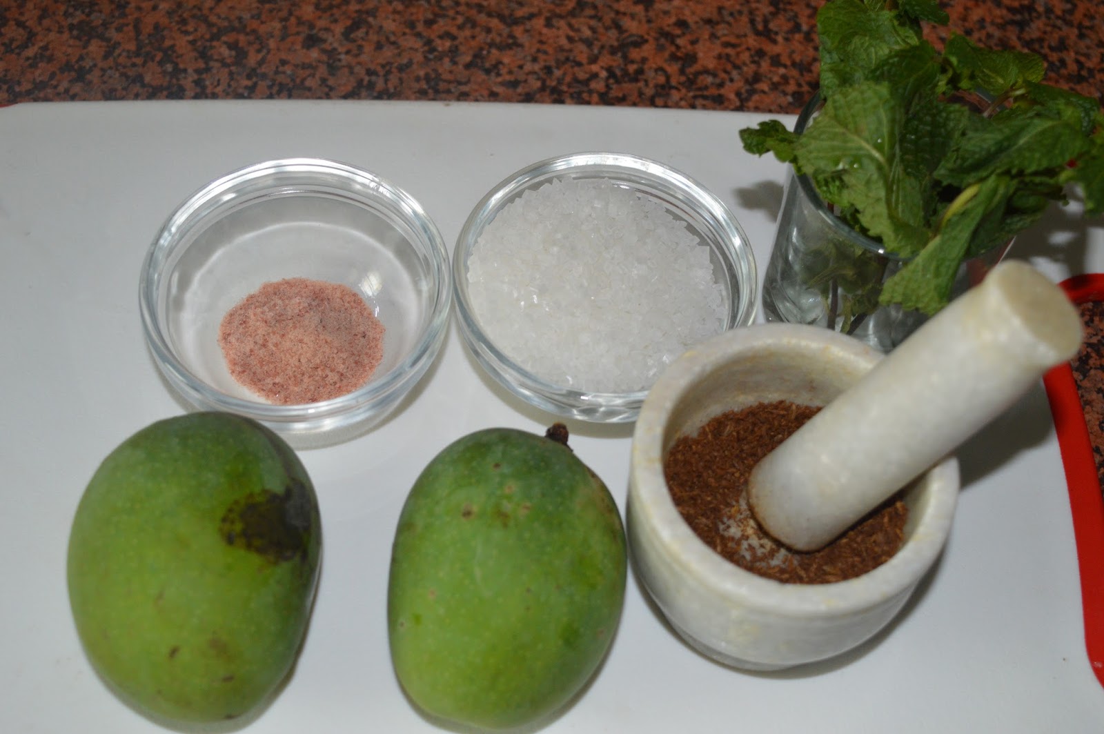 exotic-n-easy cooking: Raw Mango chiller