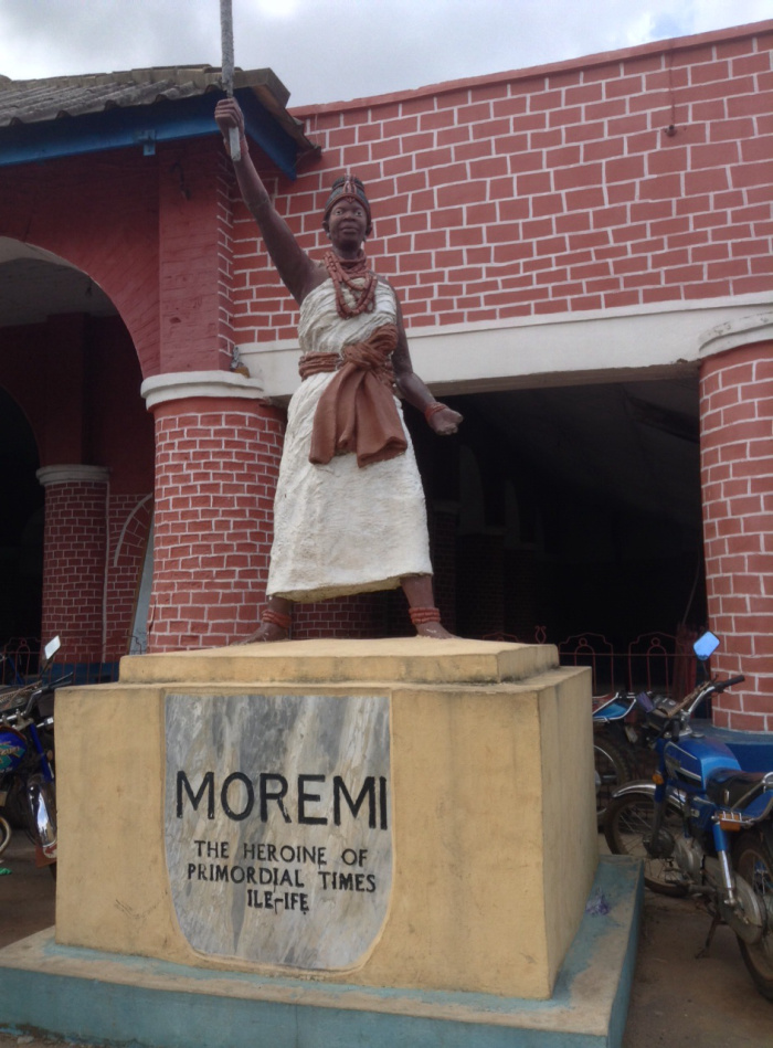 Ooni Builds Moremi Liberty Statue To Honour Queen Moremi Ajasoro Who ...