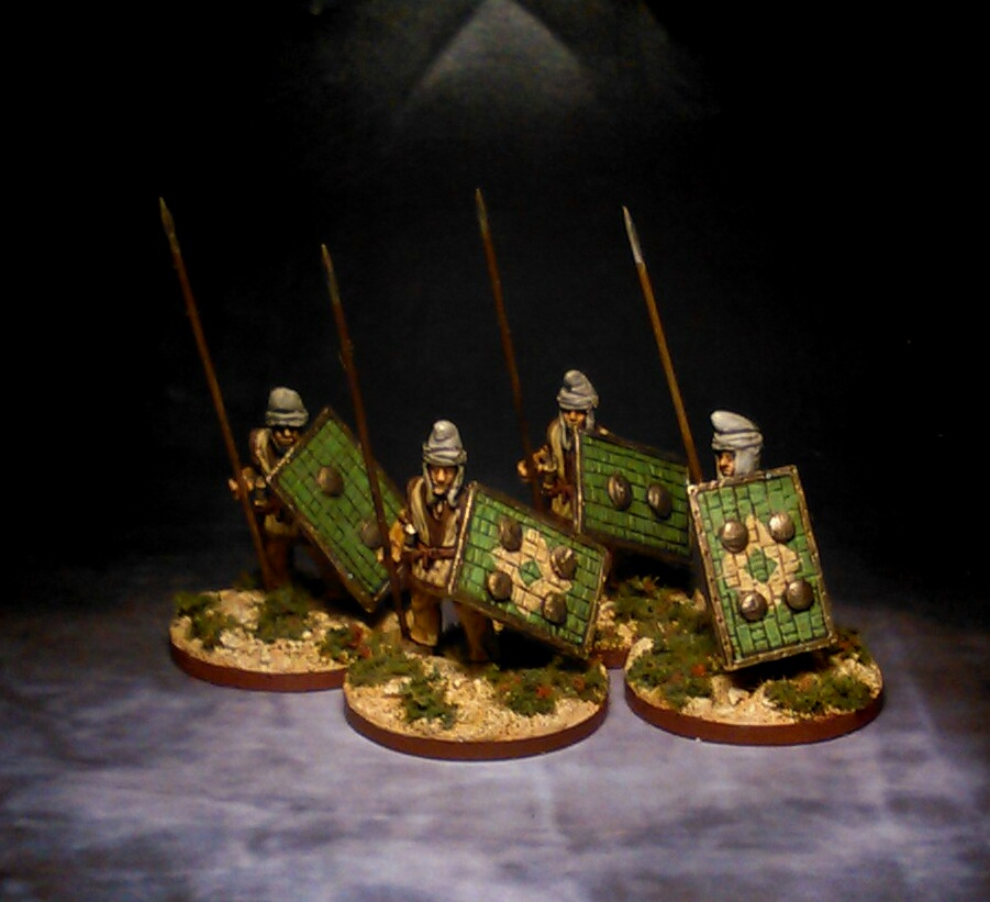 Hetairoi Wargames: King Aeëtes warriors PAINTED [Argonauts]