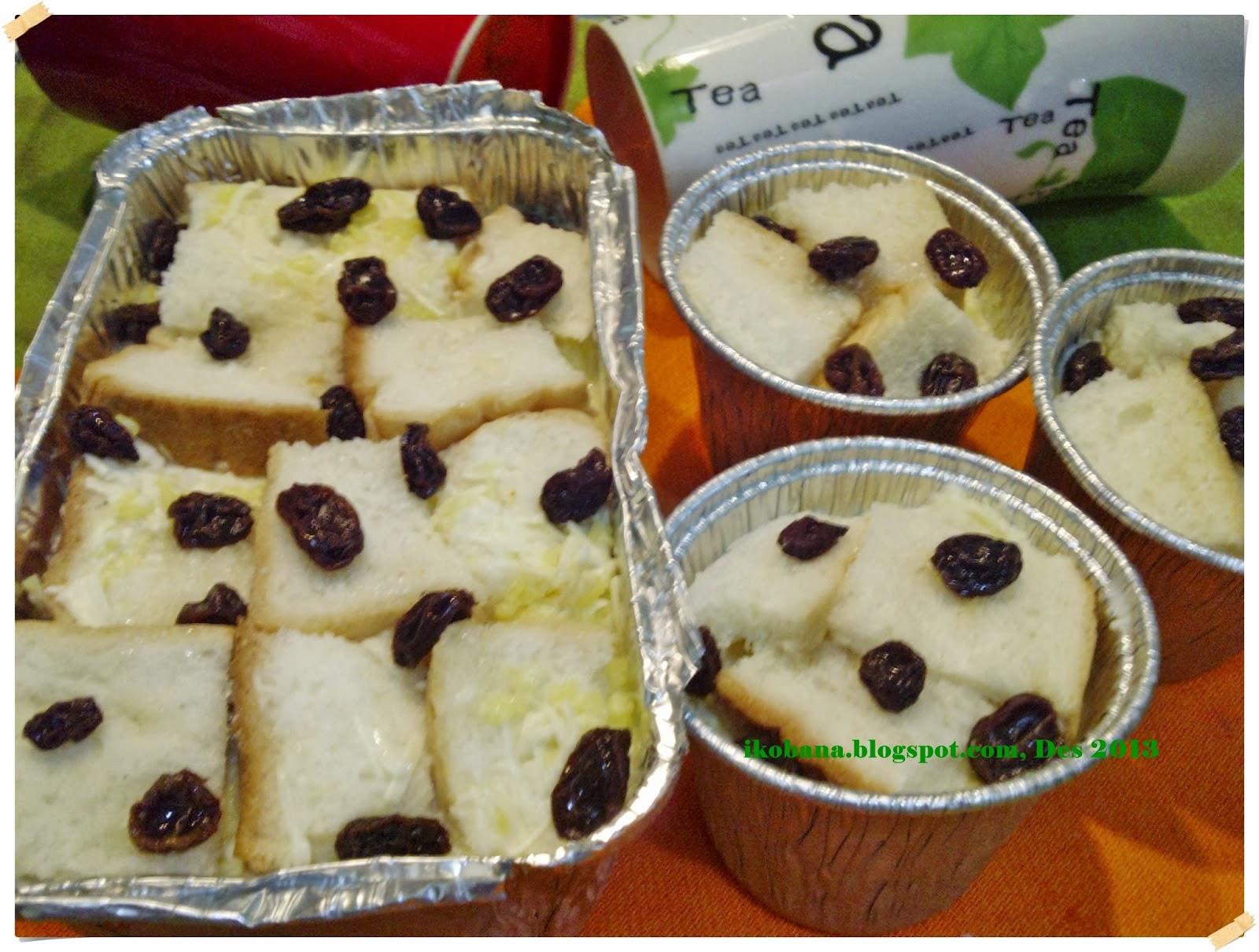 DAPUR IKOBANA: PUDING ROTI.