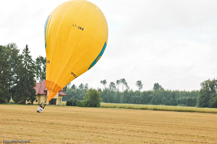Gaisa Balonu Festivāls - trešais lidojums