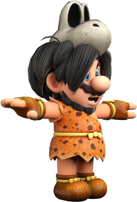 Super Mario in the Dark Shows: Mario Cavernícola