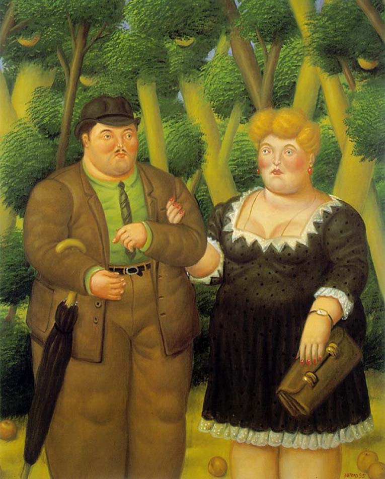 COUPLES ET DUOS: Couples et duos chez Fernando Botero