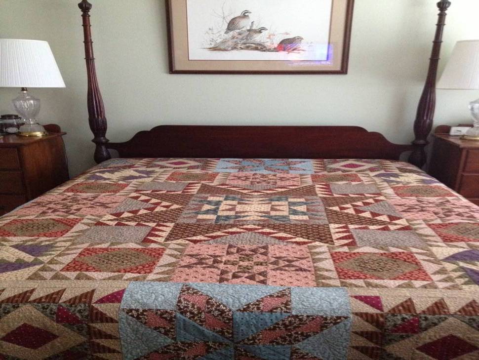 Little Quilts Blog: Civil War Tribute Block of the Month All Finished