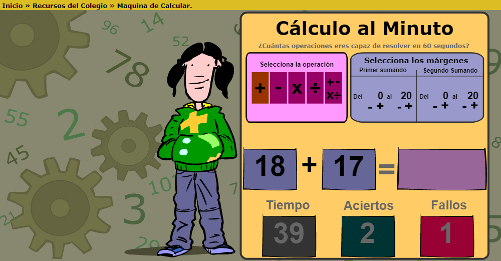 PISTAS PARA EDUCAR: RESOLVEMOS OPERACIONES!